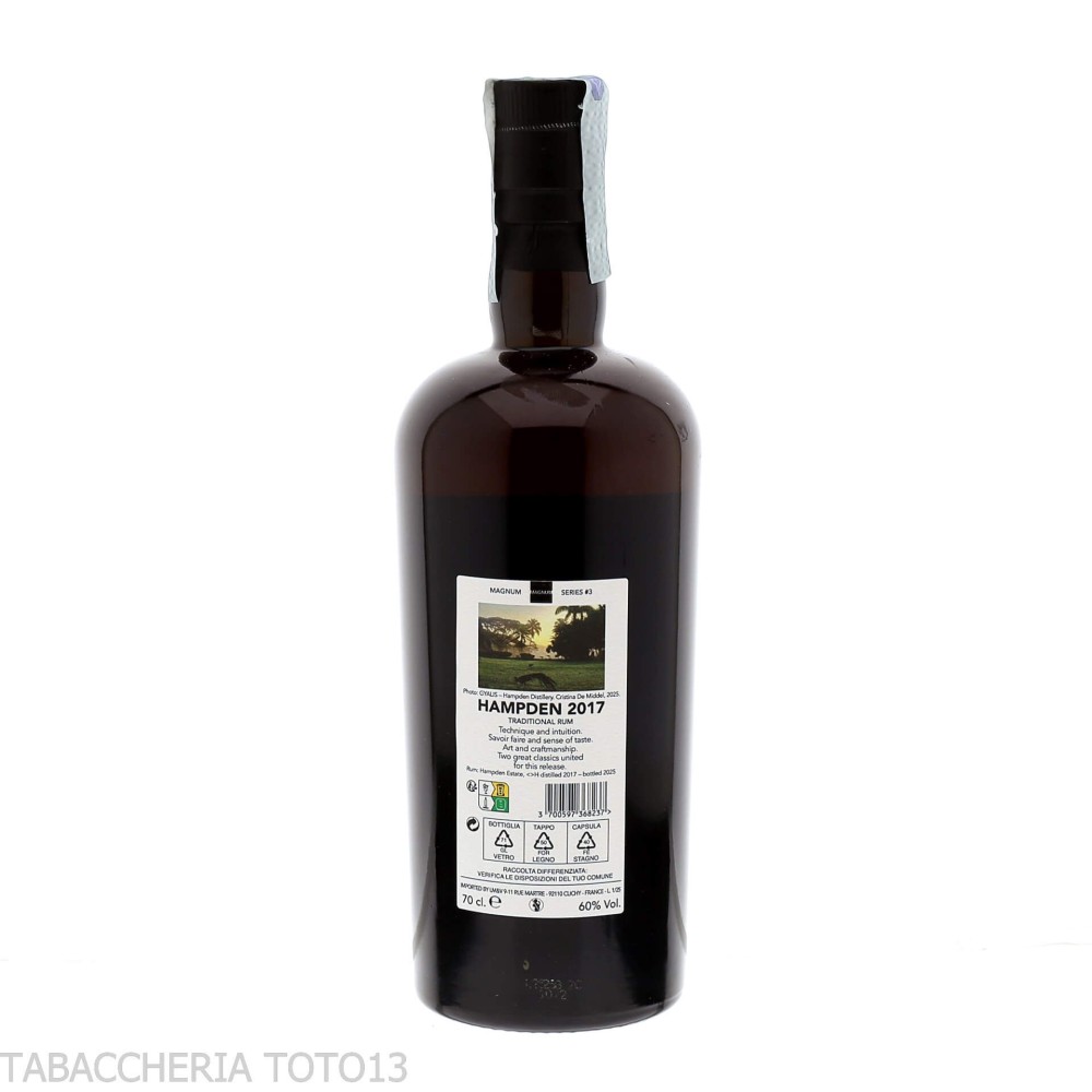 Rhum Magnum Édition 3 Hampden H 2017 8 ans | Rhum de collection