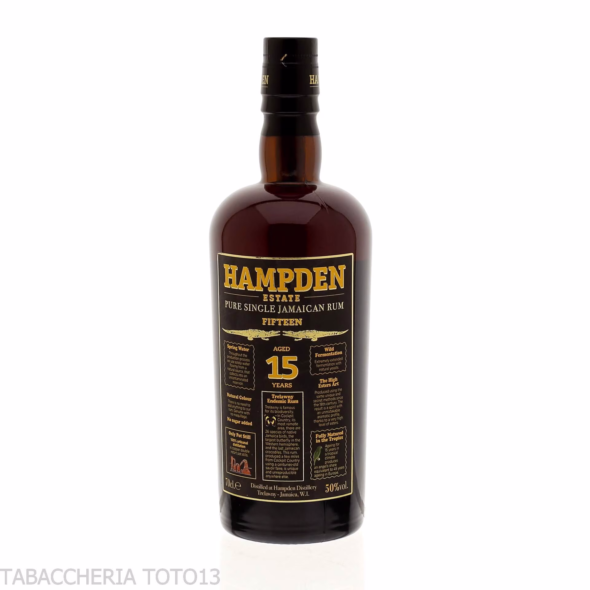Hampden Jamaican rum invecchiato 15 anni | Rum leggenda come Caroni
